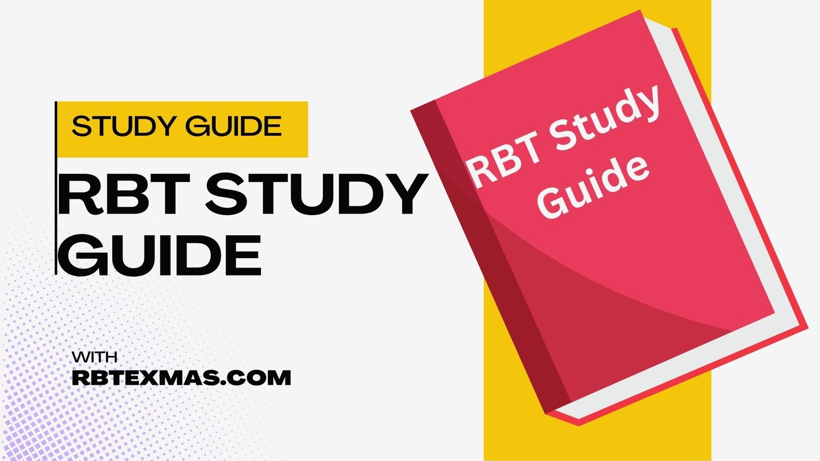 RBT Exam Study Guide PDF Free Download 2025